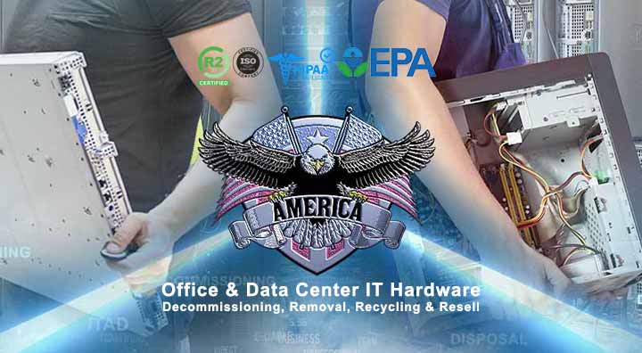Decommission, sell or recycle office and data center IT hardware